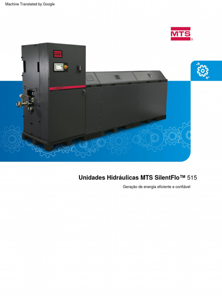 Mts Silentflo 515 Large Hpu Brochure | PDF | Refrigeração | Bomba