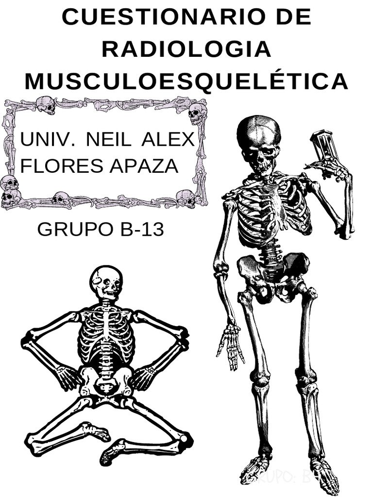 Neil Alex Flores Apaza - Radiologia | PDF | Radiología | Sistema ...