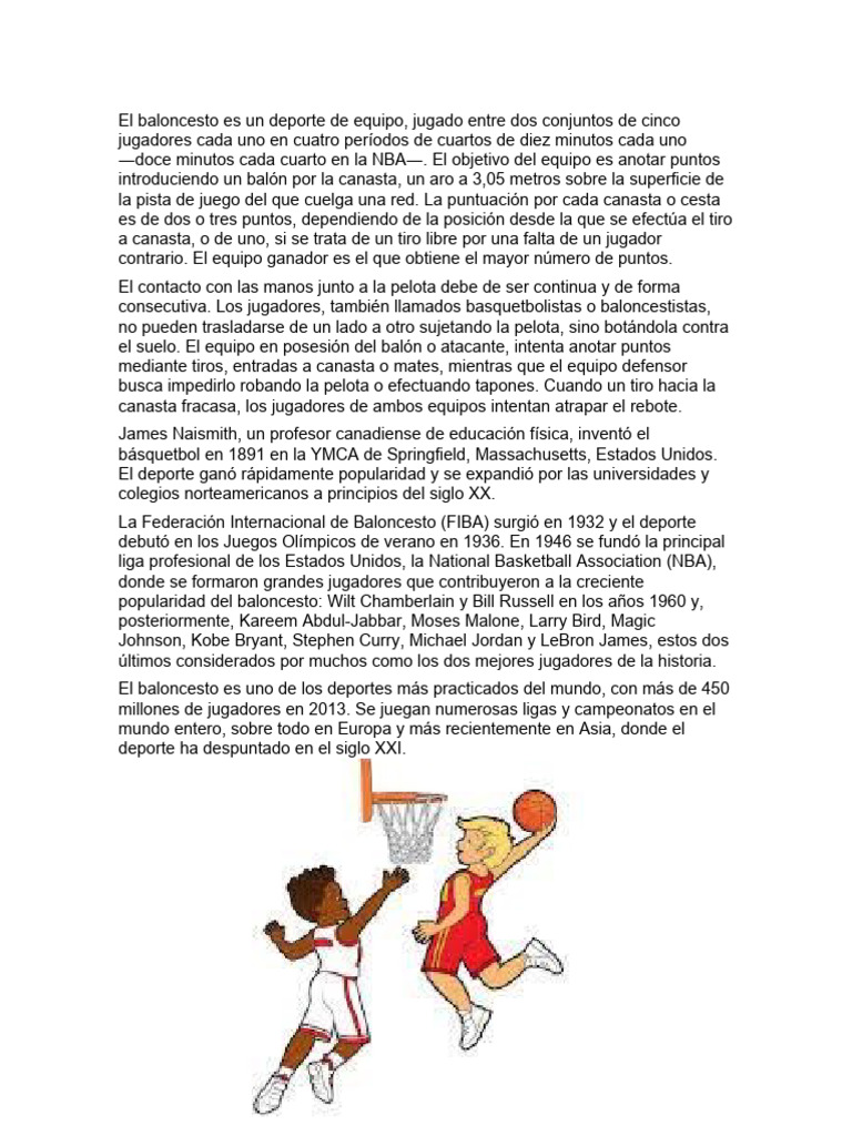Basketball | PDF
