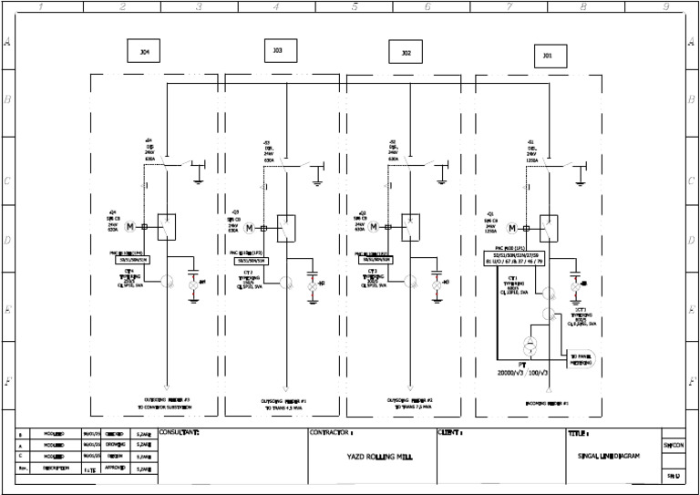 Singal Line Diagram | PDF