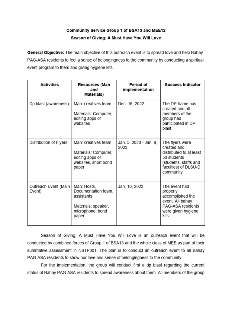 (Not Final) Group1 - BSA13 - EA6 | PDF