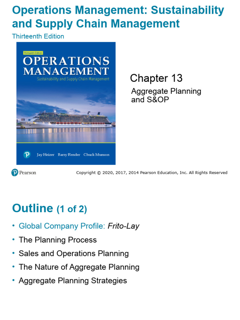 Heizer Om13 PPT 13 | PDF | Economies | Business