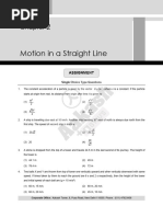 Kinematics 2D (Projectile Motion) - NEET Previous Year Question With Complete Solution | PDF ...