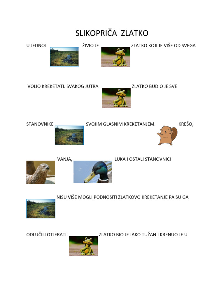 Slikopriča Zlatko | PDF