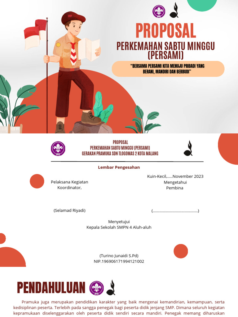 Proposal Persami SMPN 4 Aluh-aluh | PDF