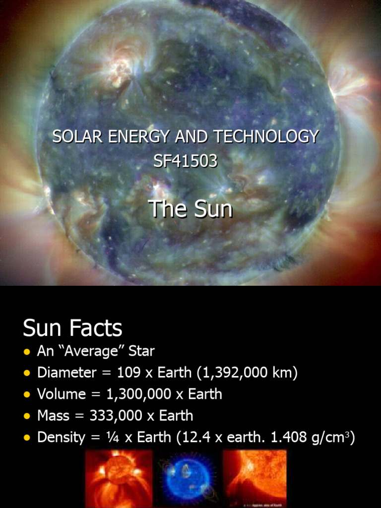 The Sun | PDF | Sun | Solar Flare