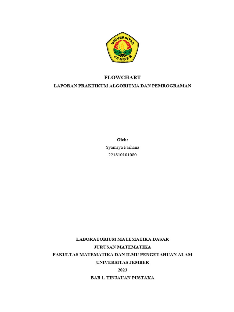 Flowchart dalam Algoritma Pemrograman | PDF | Teknologi & Rekayasa