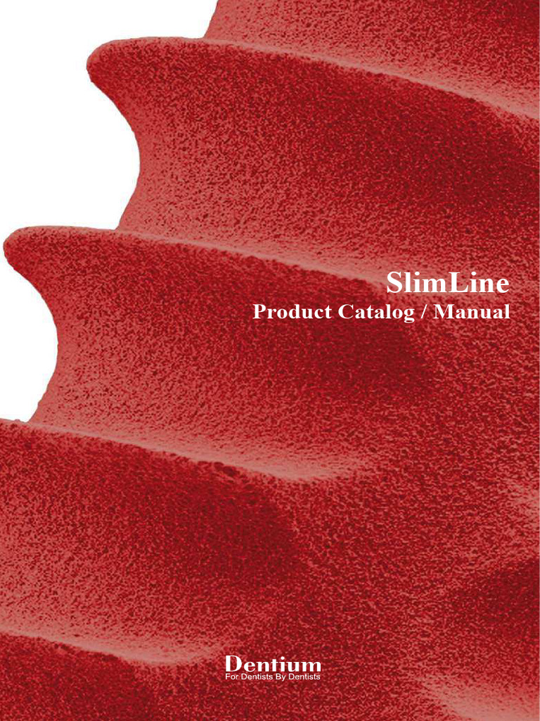 Dentium Slimline 2018 | PDF | Dental Implant | Prosthesis