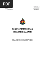 Permohonan Untuk Lesen Menyimpan PetroleumGas Petroleum Cecair (LPG) | PDF