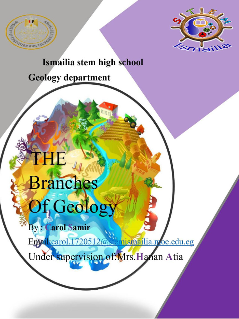 Branches of Geology - PDF Carol | PDF | Earth Sciences | Rock (Geology)