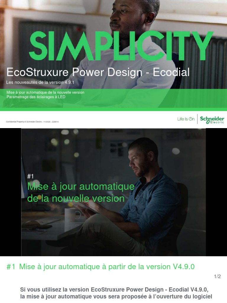 ZZ6814 - EcoStruxure Power Design - Ecodial - Tutoriel v4.9.1 | PDF ...