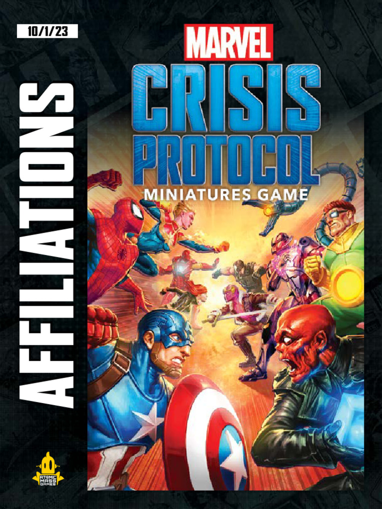 Marvel Game Character Affiliations | PDF | American Comics Characters ...