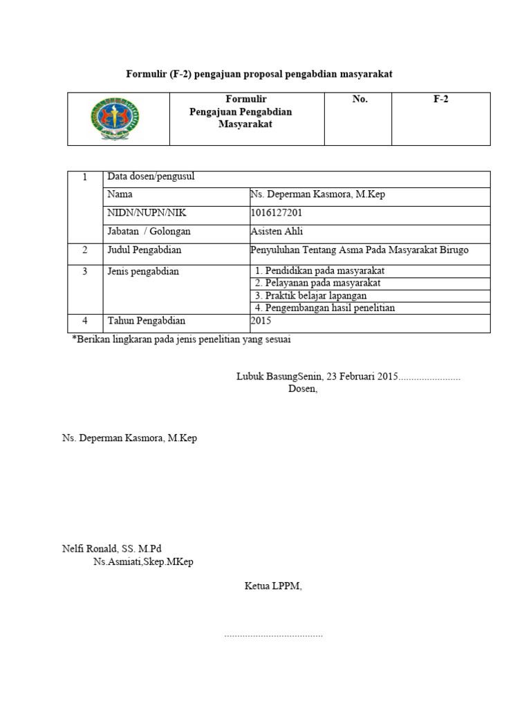 Formulir | PDF | Pengembangan Diri | Sains & Matematika