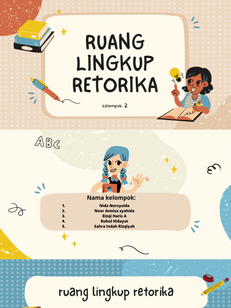 Ruang Lingkup Retorika | PDF | Karier & Perkembangan | Seni & Disiplin ...