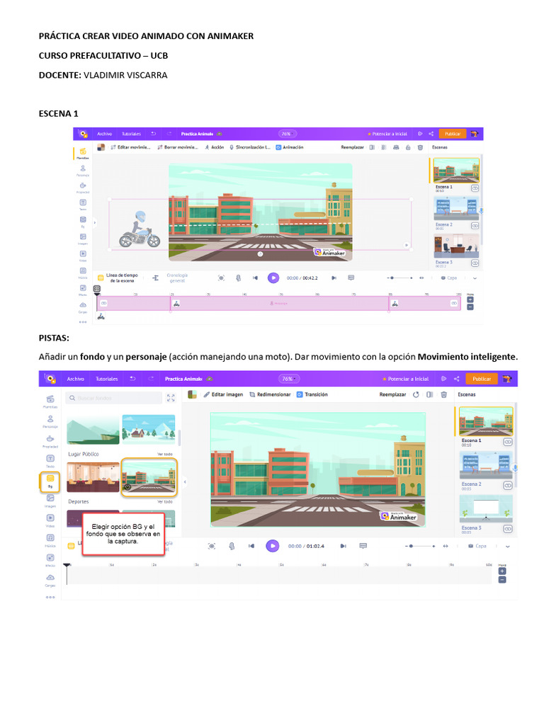 Crear Video Animado en Animaker | PDF