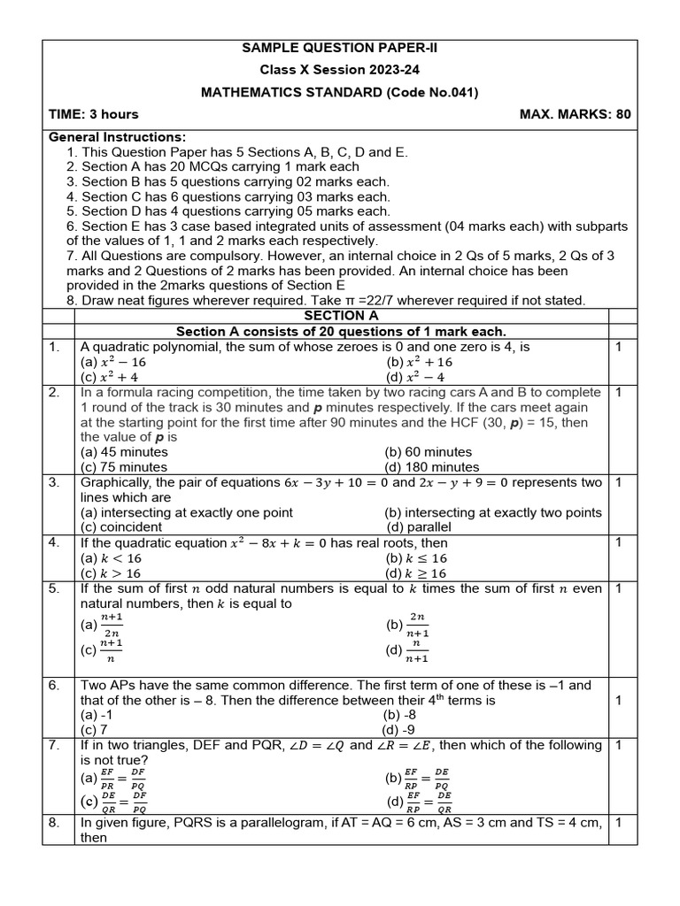 Mathematics PQ2 | PDF | Sphere | Area