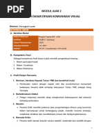 Modul Ajar Dasar Dasar DKV Kelas10 | PDF