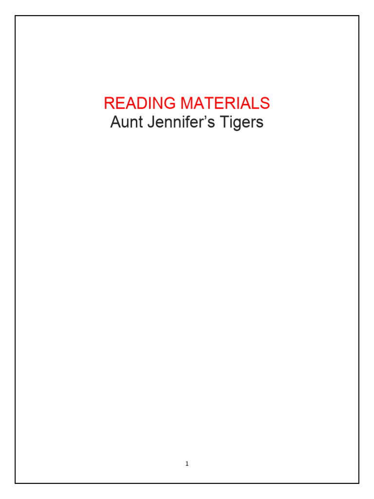 Reading Materials | PDF | Dream | Poetry