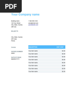 Integra Ndis Invoice Template | PDF