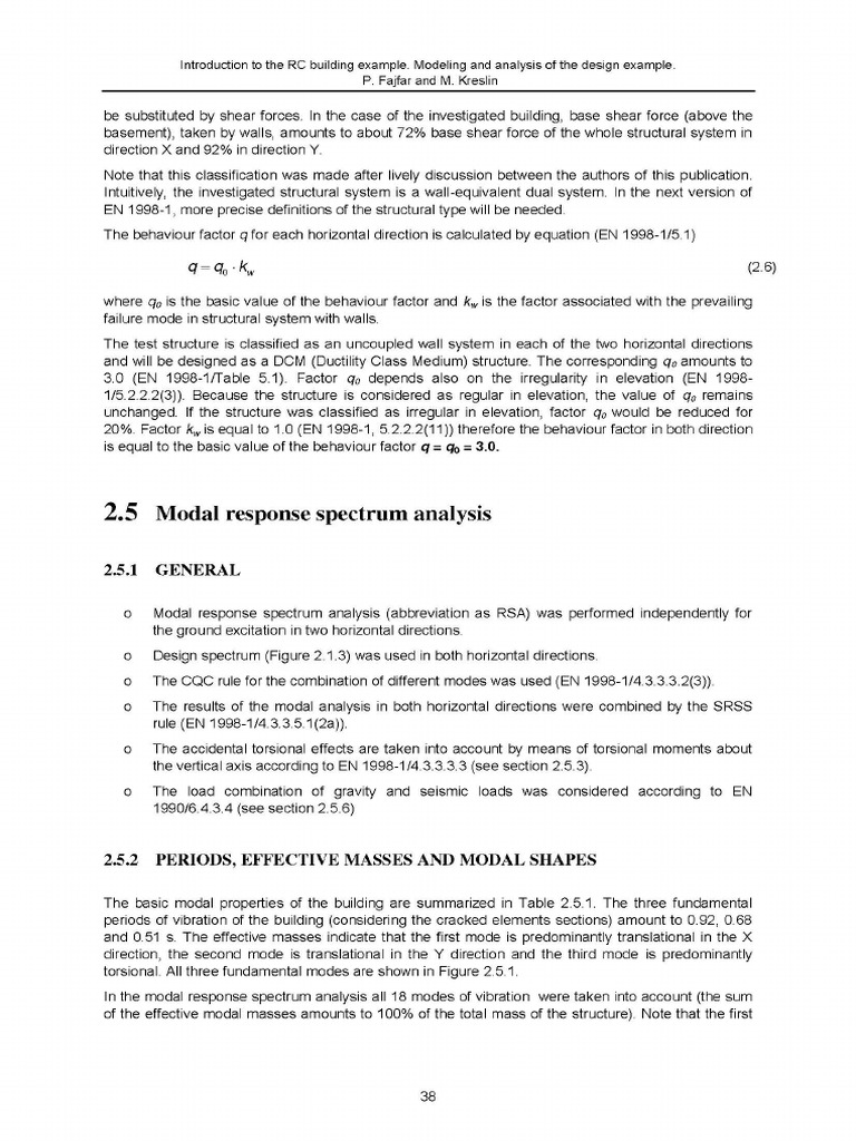 Eurocode 8 Seismic Design of Buildings W Page 052 | PDF