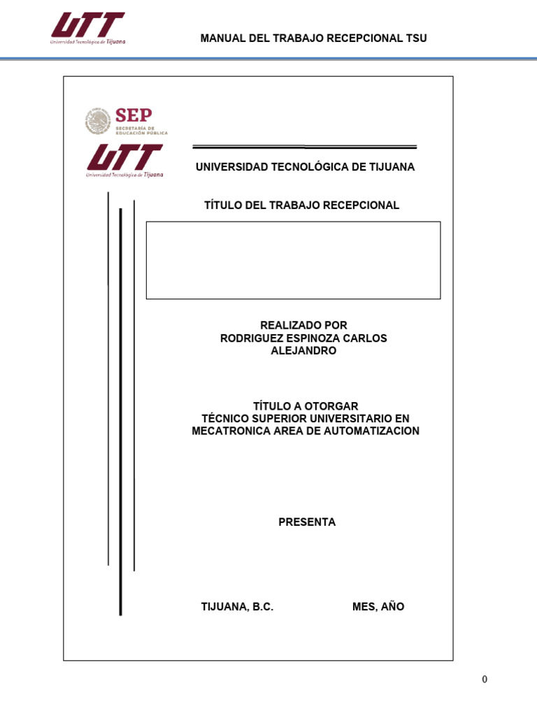 Portada Utt Final | PDF