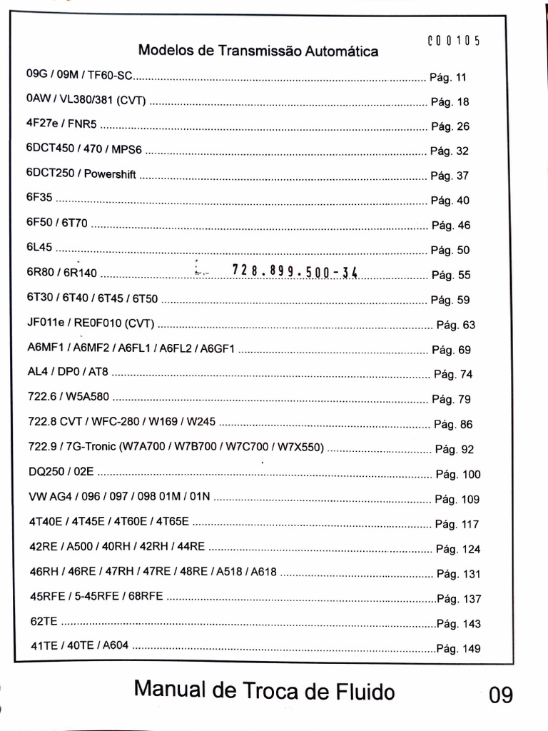 Manual Troca de Fluido | PDF