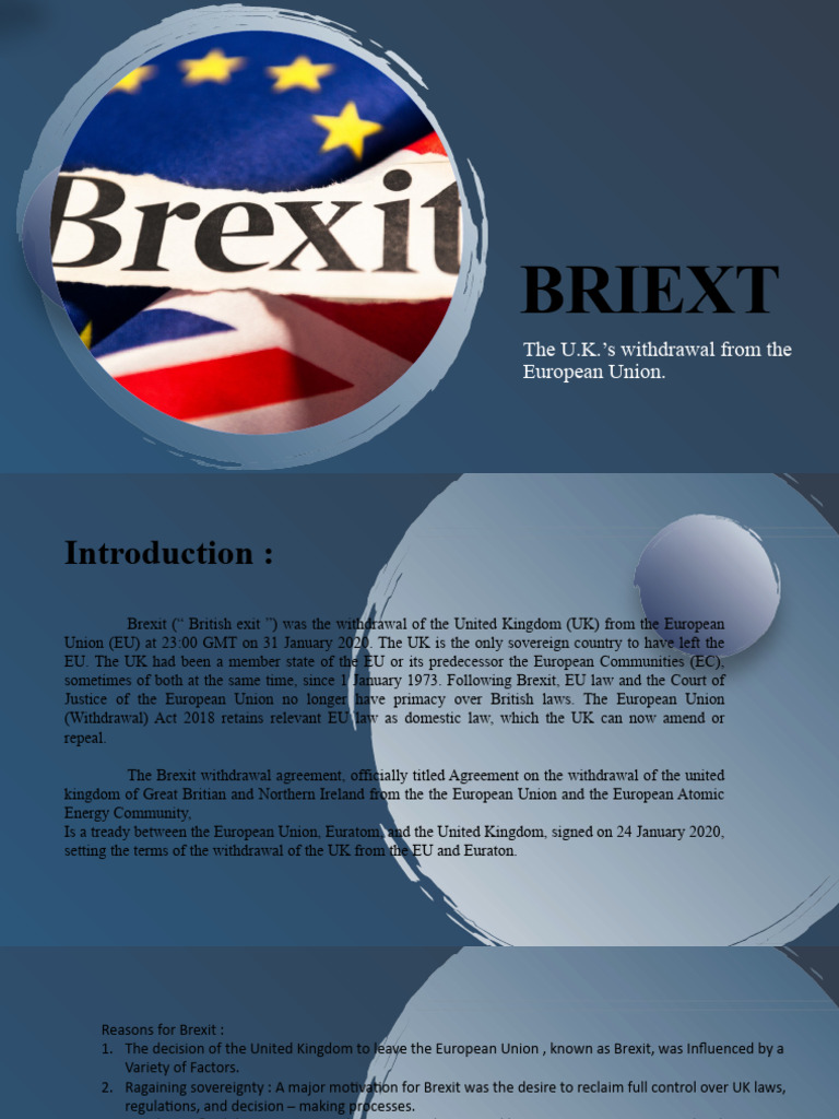 Brexit | PDF | Brexit | European Union