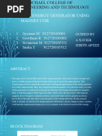 Free Energy Generation | PDF | Electric Generator | Electric Motor