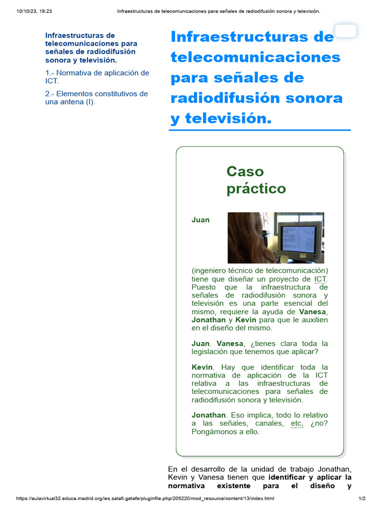 Infraestructura de Telecomunicaciones RTV | PDF | Telecomunicaciones ...