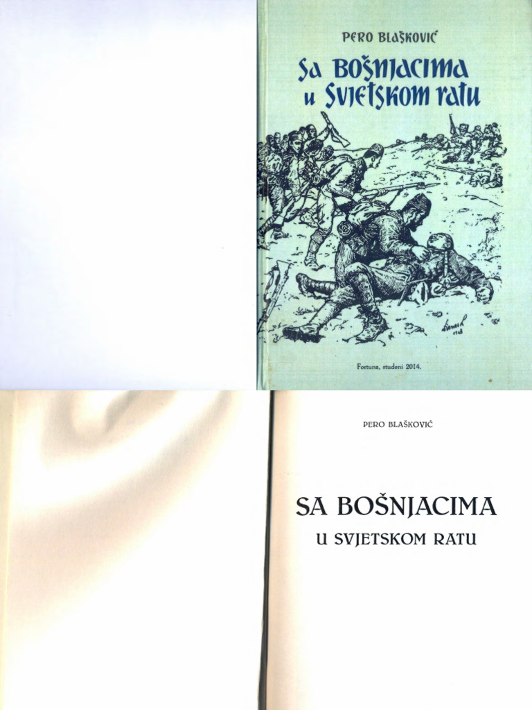 Blaskovic Pero - Sa Bosnjacima U Svjetskom Ratu | PDF