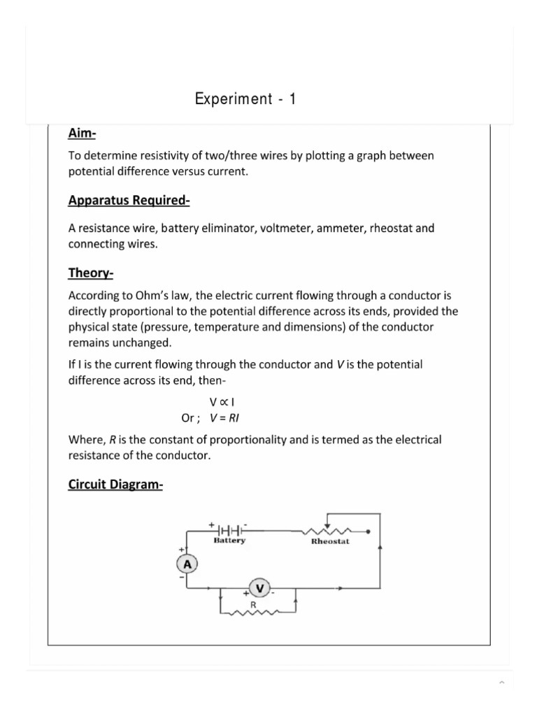 Physics Practical 23-24 | PDF