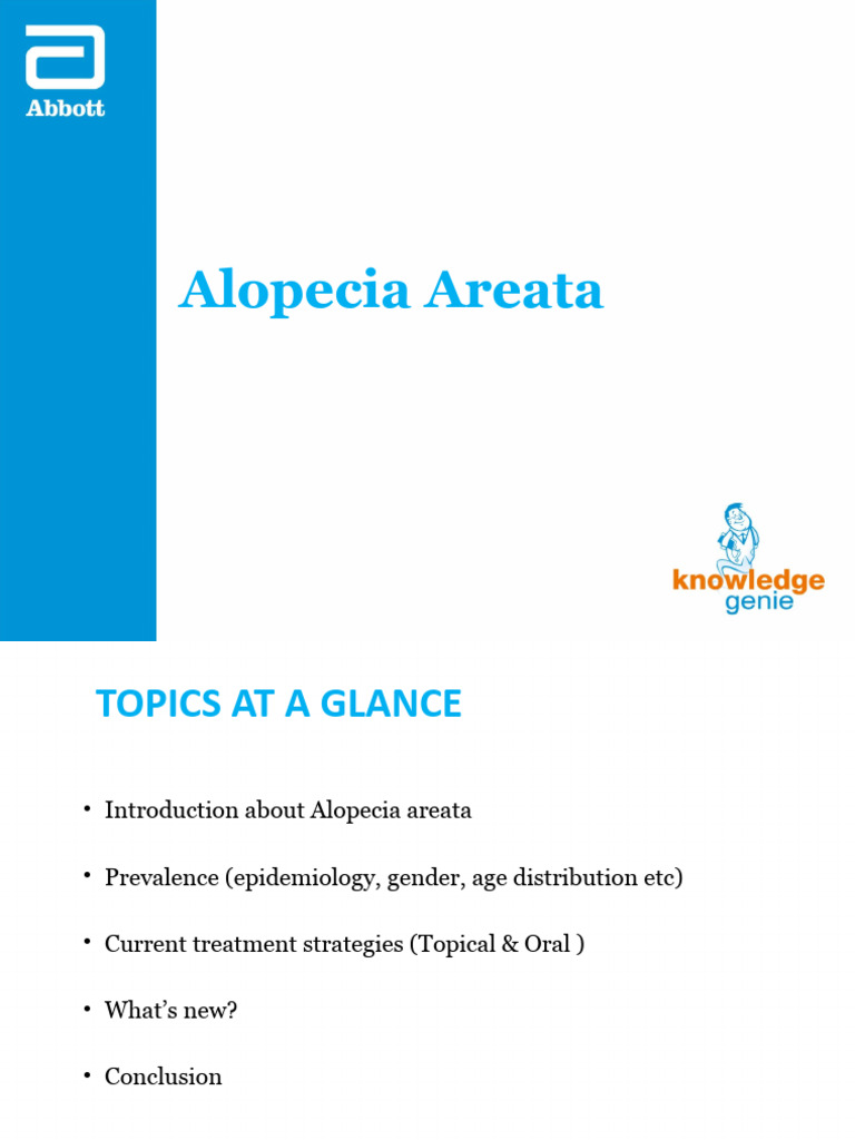 Alopecia Areata. | PDF | Hair Loss | Interferon Gamma