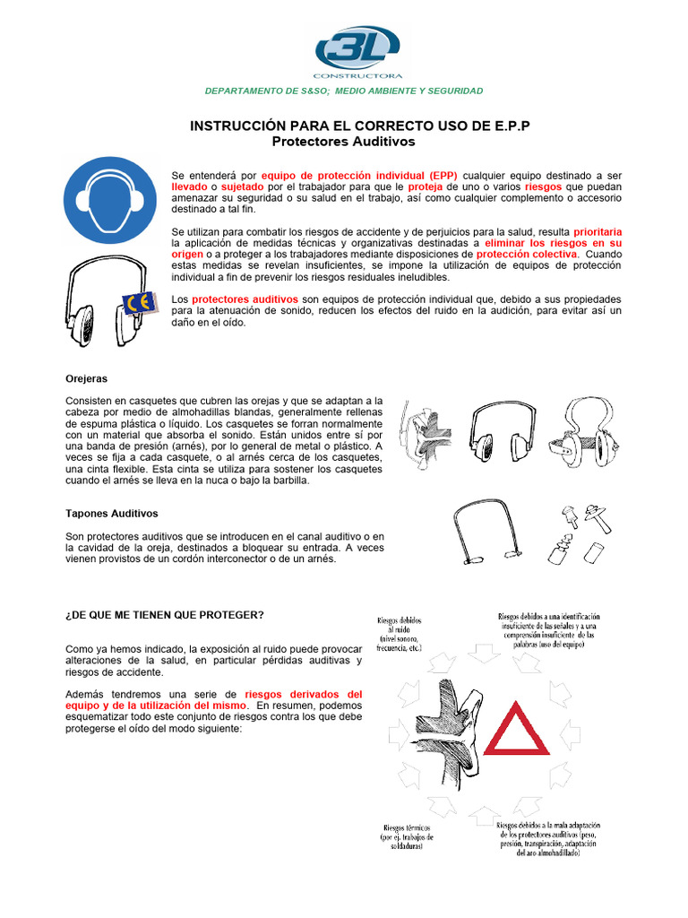 Protector Auditivo | PDF