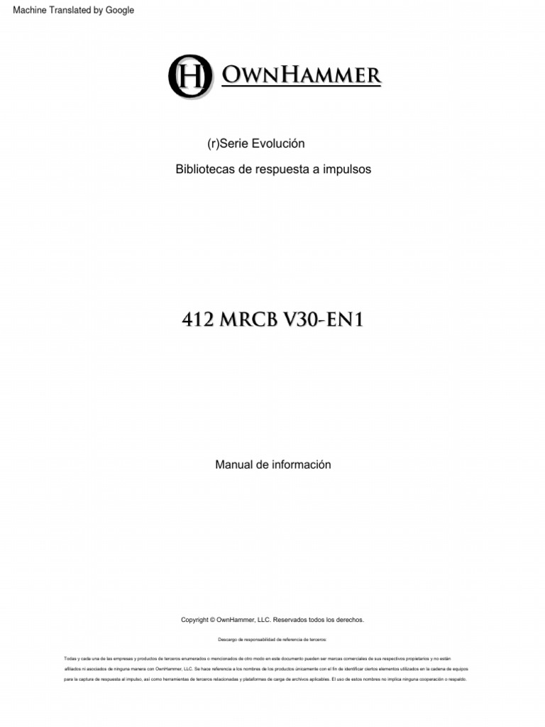 (R) Evolution 412-MRCB V30-EN1 | PDF | Micrófono | Ingenieria Eléctrica