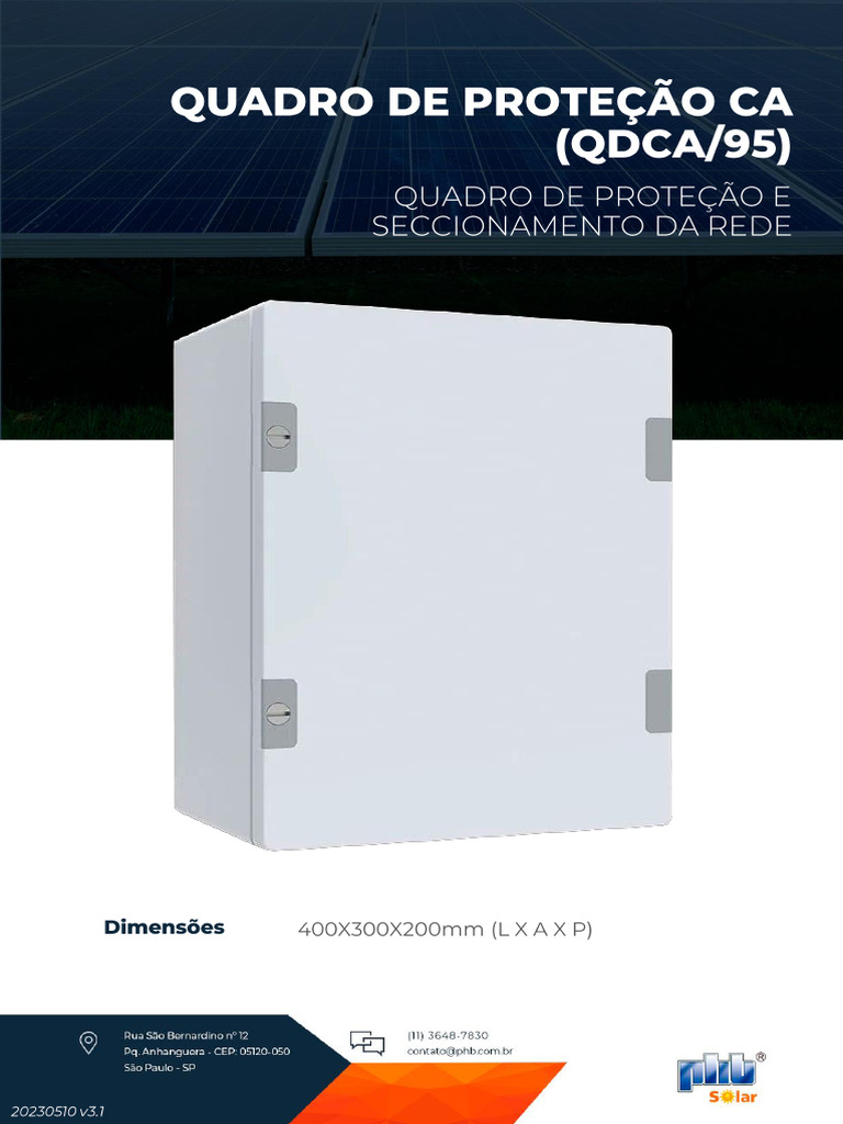 QDCA 95 Datasheet v3.1 | PDF