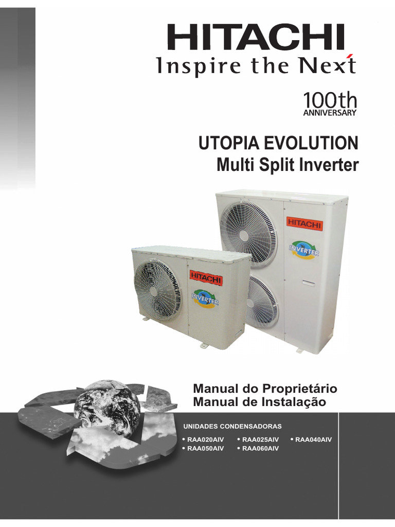 RAA040AIV - Hitachi Ar Condicionado Do Brasil | PDF | Ar condicionado ...