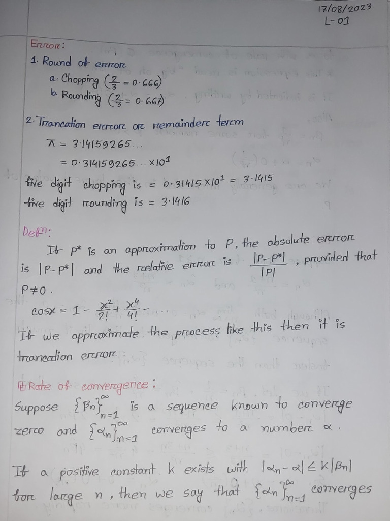 MTH-206 (Lecture-1) by Tamanna | PDF | Mathematical Analysis | Mathematics