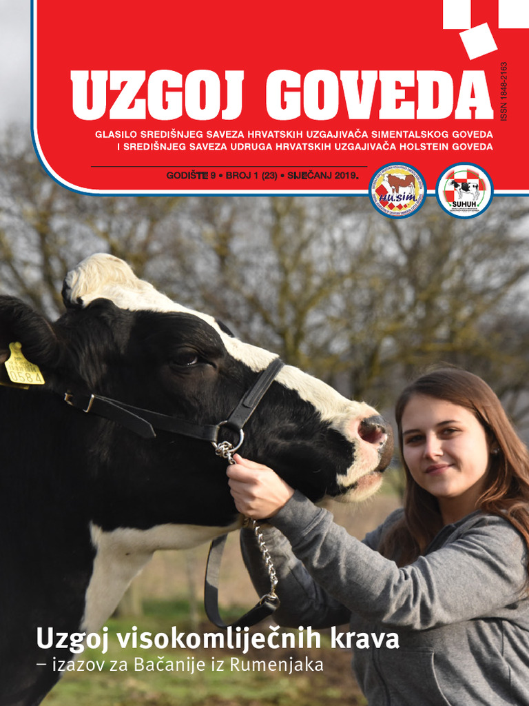 Uzgoj Goveda Br. 1 Siječanj 2019. | PDF