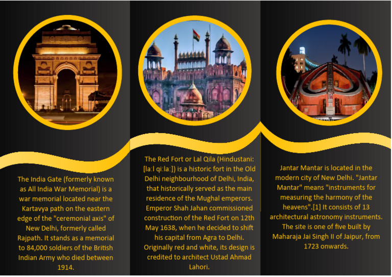 Delhi's Iconic Historical Monuments | PDF
