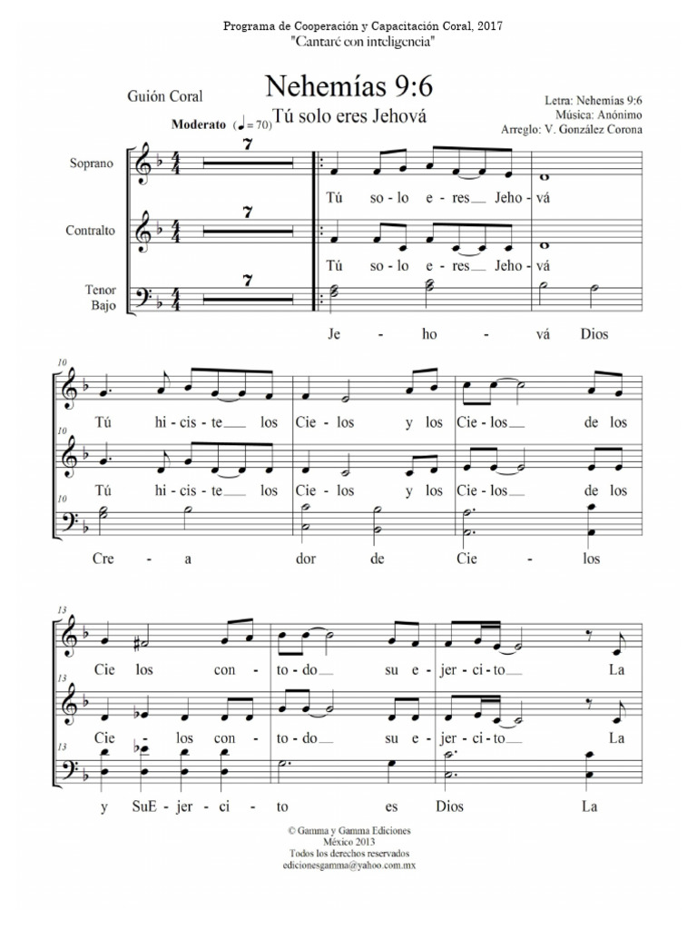 Nehemias 9 - 6 | PDF