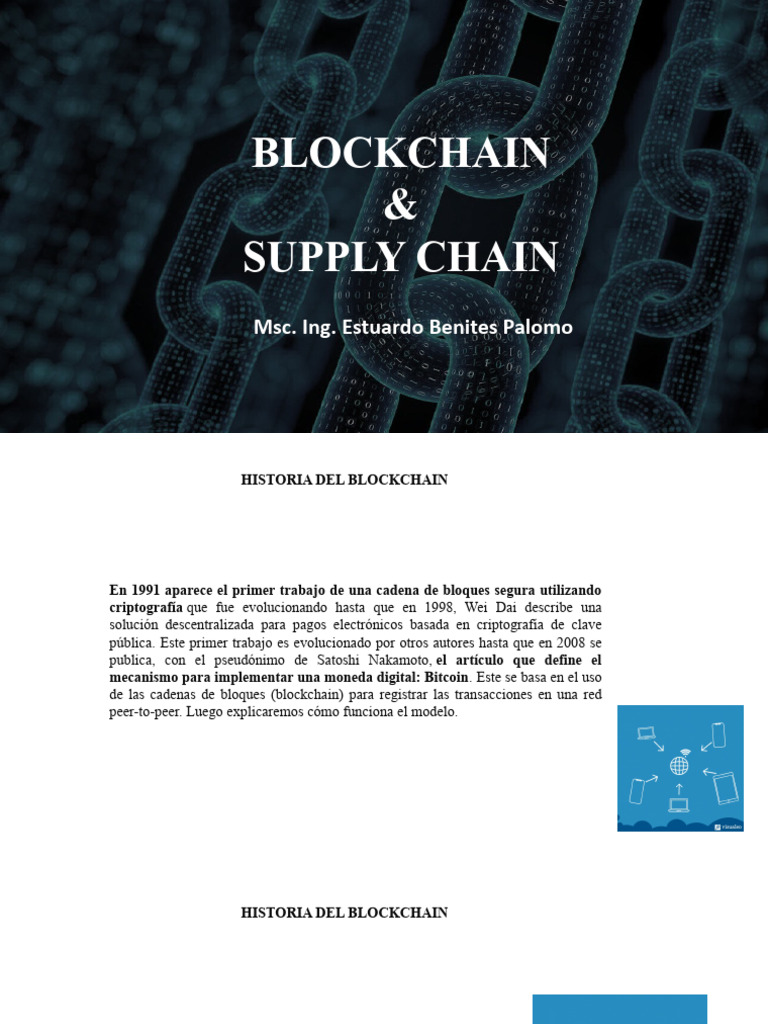 BlockChain Vs Supply Chain | PDF | Bitcoin | Industrias de servicio