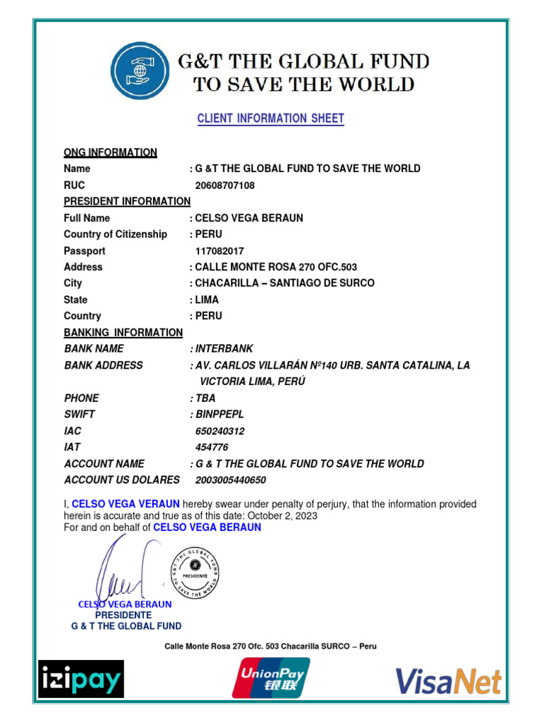 Cis Ong Global Fund801 | PDF