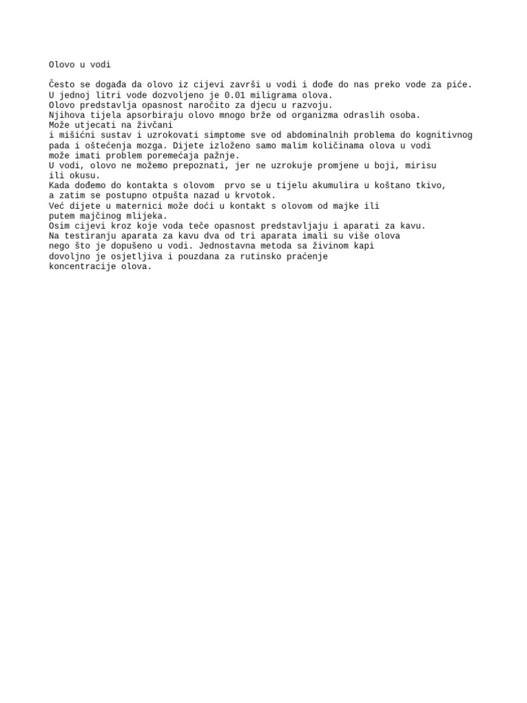 Olovo | PDF