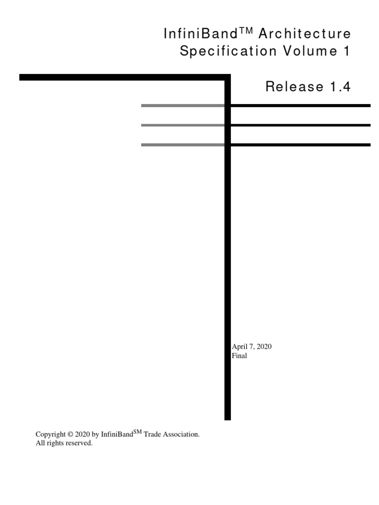 IB Specification Vol 1-Release-1.4-2020!04!07 | PDF | Multicast ...