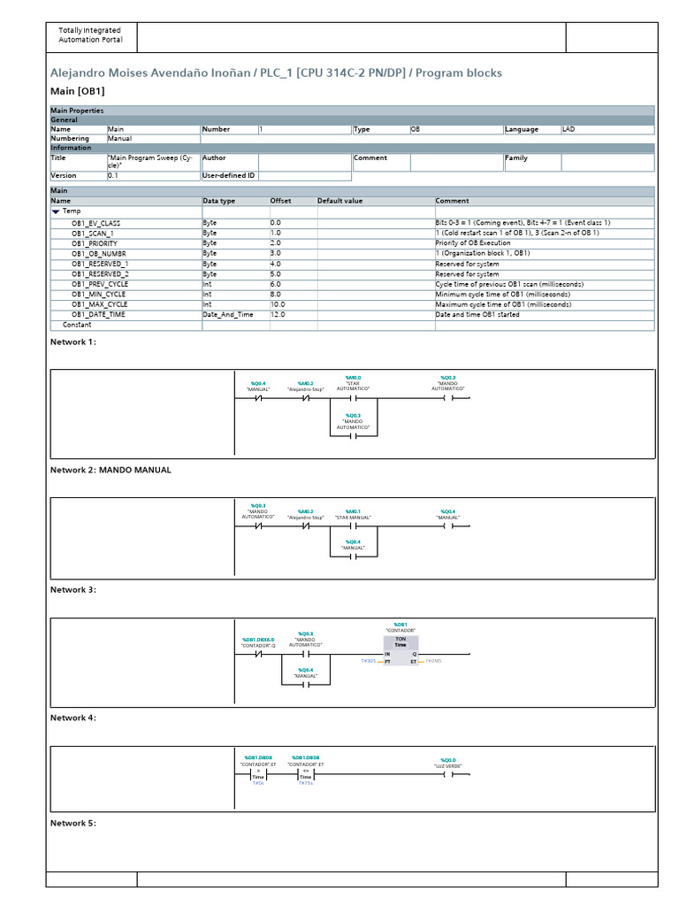 Panel Hmi Alejandro | PDF | Software Engineering | Computer Hardware