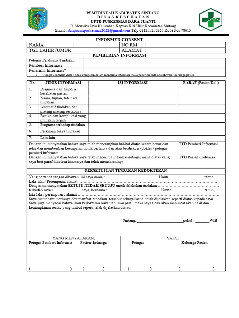 Informed Consent 2023 | PDF