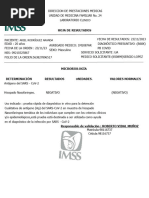 Formato Incapacidad Imss Editable Word | PDF
