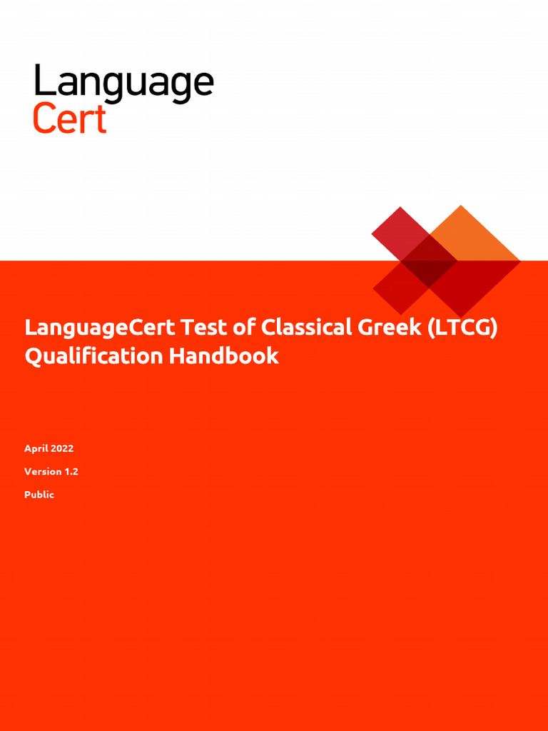 LTCG Qualification Handbook Ver12 | PDF | Multiple Choice | Human ...