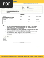 Fake Blood Test Report | PDF