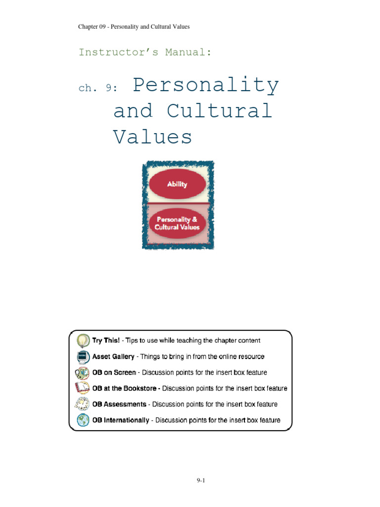 Organizational Behavior Improving Performance and Commitment in The ... Organizational Behavior Improving Performance and Commitment in The ...